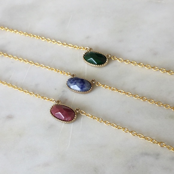 The Sugar Bear Shoppe | Jewelry | Blue Green And Red Jasper Pendant ...